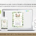 Baptism Invitation, Animal Baptism Invitation, Woodland Baptism ...