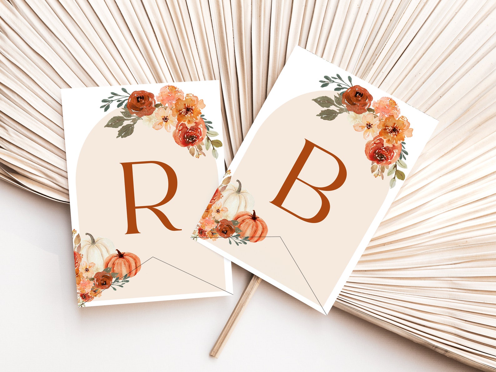 Fall Bridal Shower Bride to Be Banner Template, Arch Boho Fall Pumpkin ...