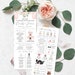 Infographic Wedding Program, Unique Wedding Program, Fun Wedding ...