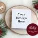 Square Christmas Card Mockup, Mockup Christmas Card, Square Holiday ...