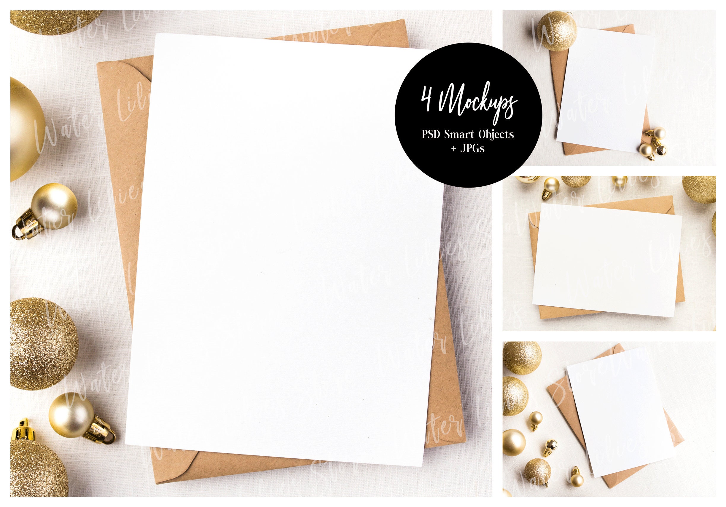 Christmas Mockups Bundle Mockup Christmas Card Christmas - Etsy