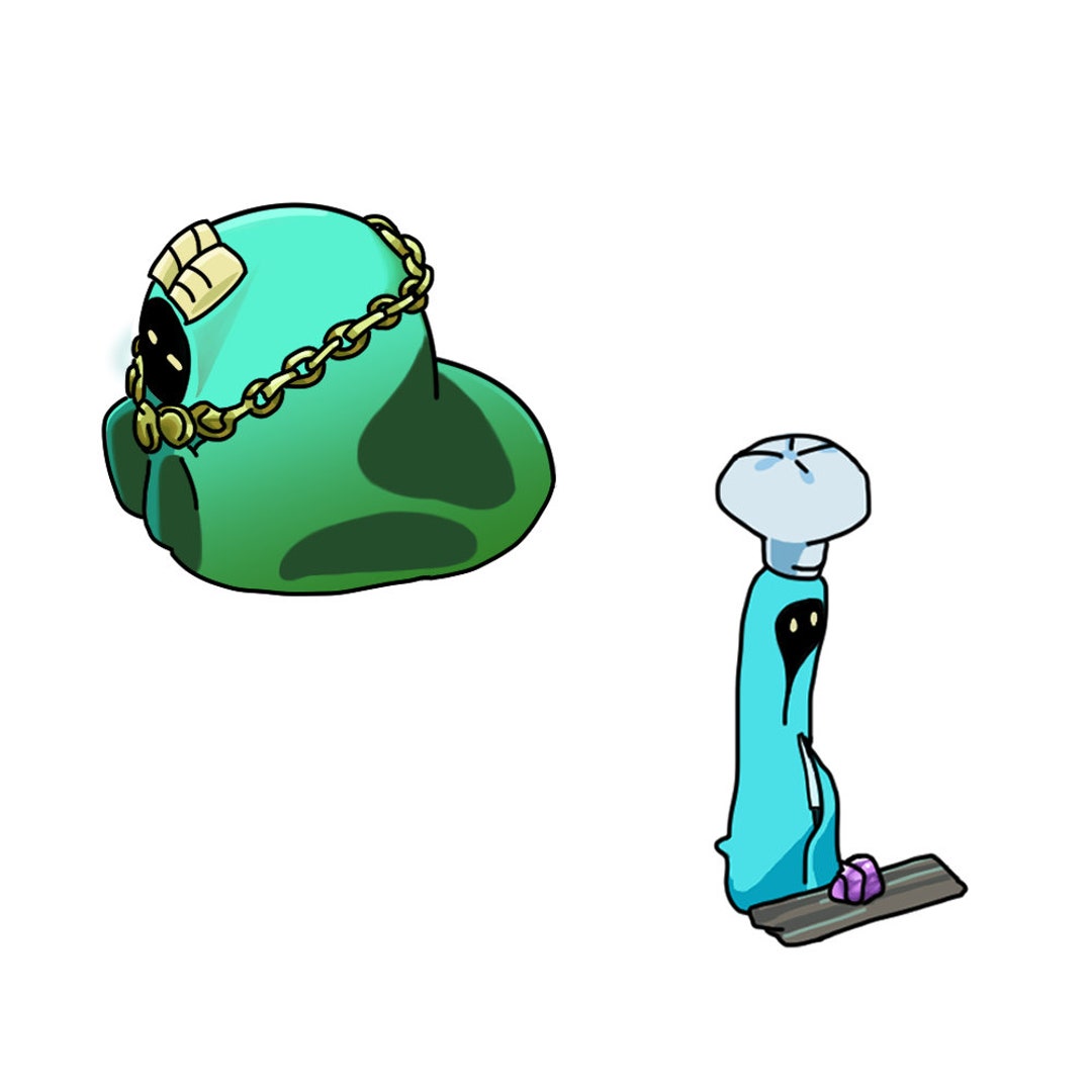 Hades Game - Chef Shade and Wretched Broker Sticker - Shade Stickers - Etsy