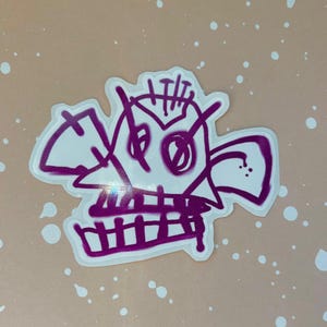 Arcane Jinx Monkey Spray Sticker - Etsy