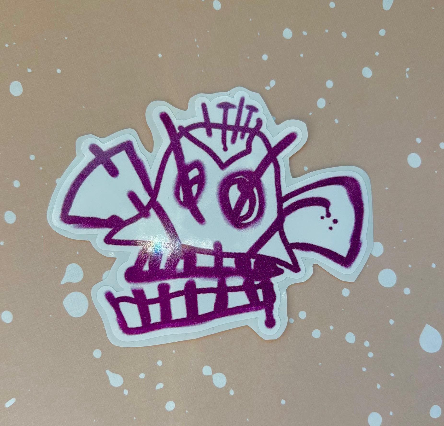 Arcane Jinx Monkey Spray Sticker - Etsy