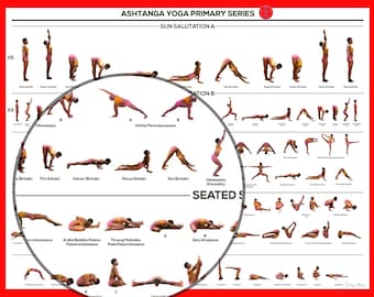 Ashtanga Chart - Etsy
