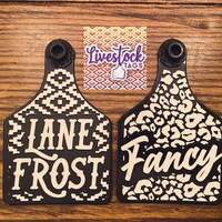 Custom Ear Tags - Etsy