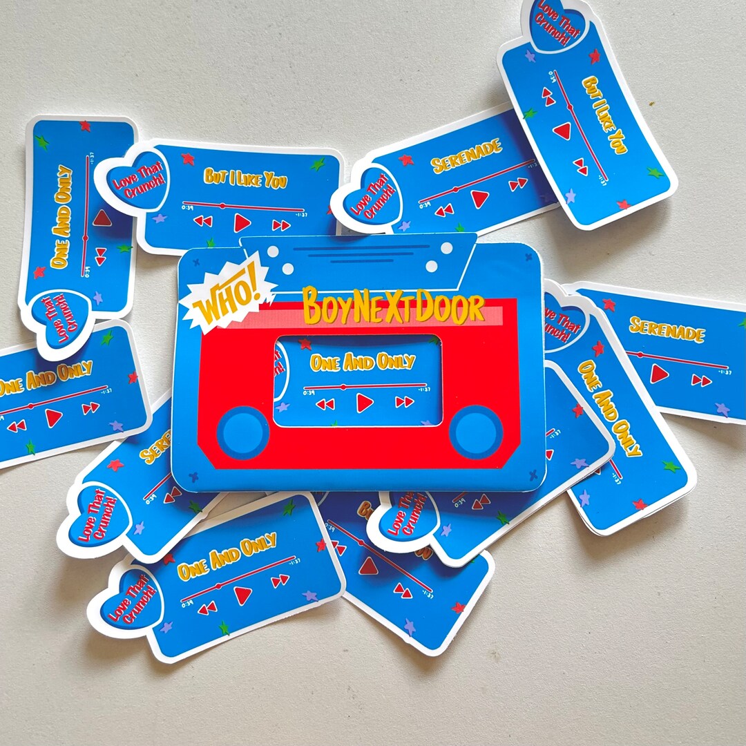 Boynextdoor Inspired Sticker Pack WHO - Etsy