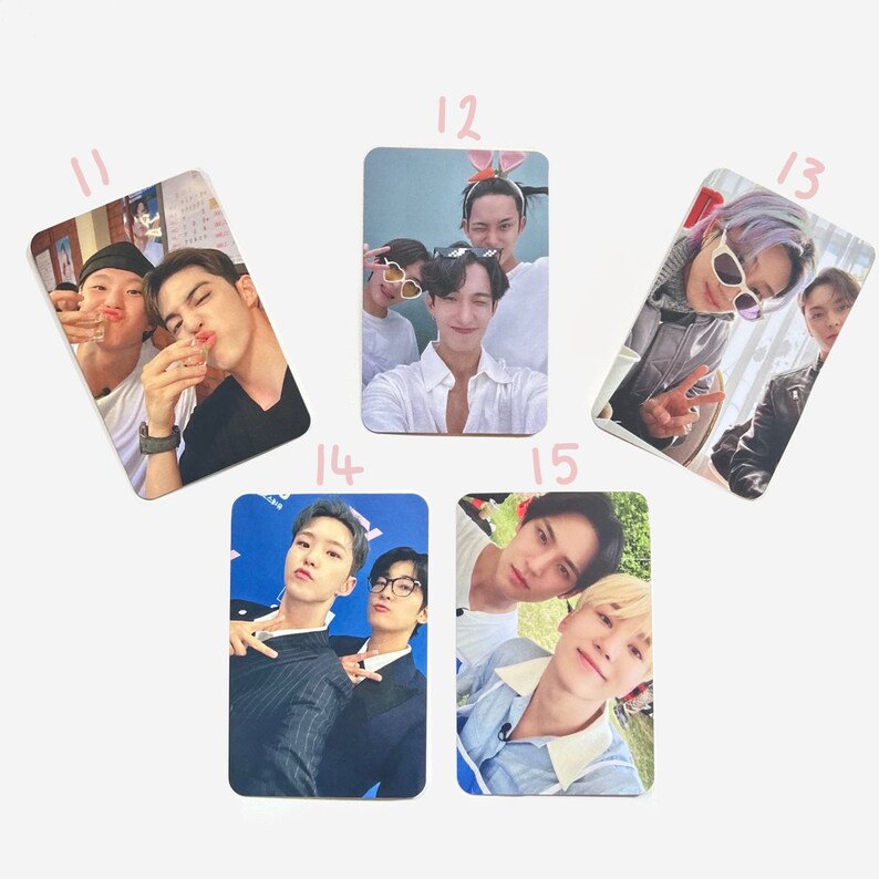 SVT Seventeen Unit Photocards - Etsy