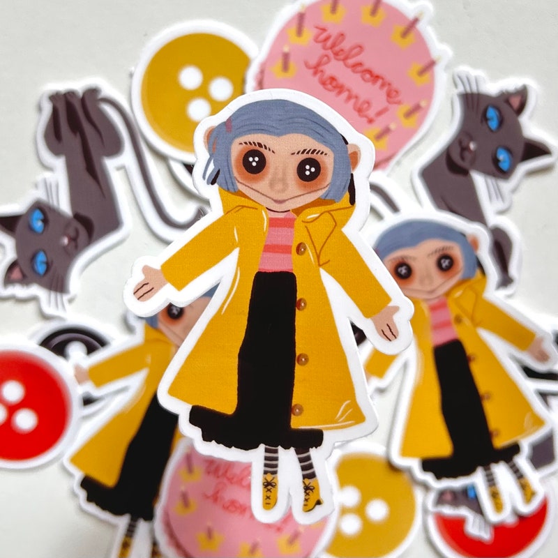 Coraline Stickers - Etsy