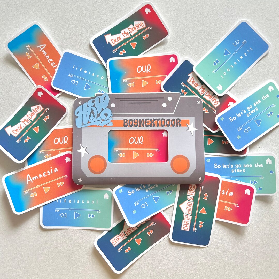 Boynextdoor Inspired Sticker Pack HOW - Etsy