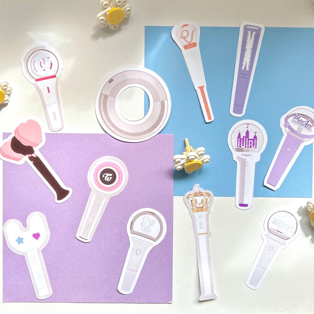 K-POP Girl Group Lightstick Stickers - Etsy