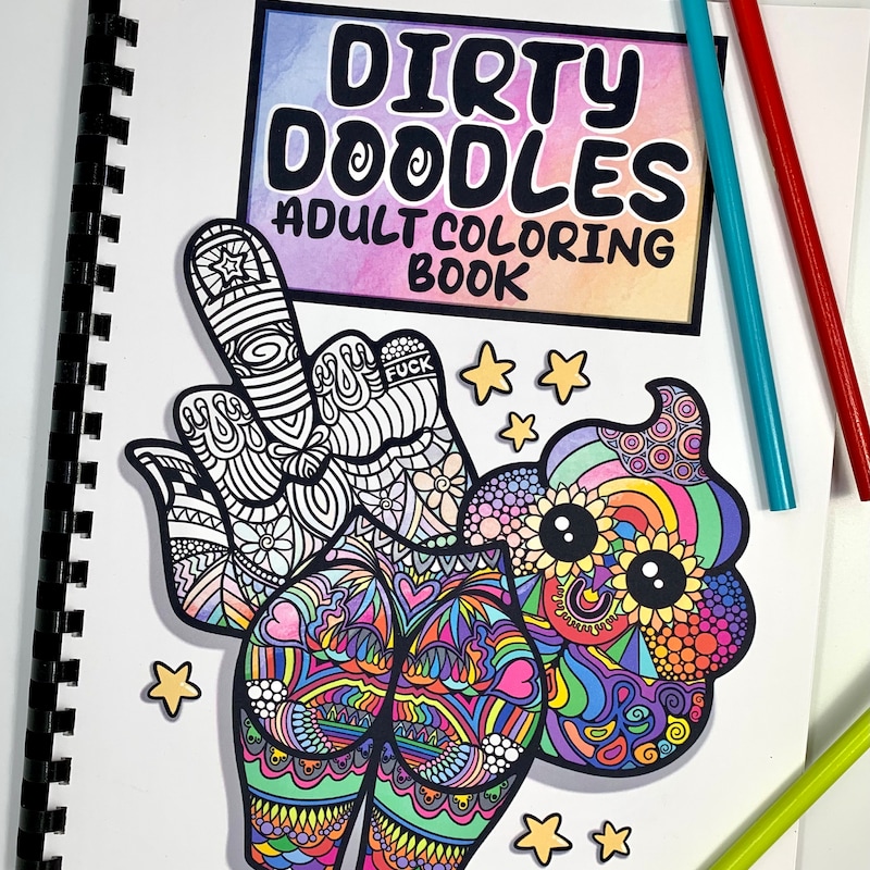 X Rated Naughty Coloring Pages - Etsy