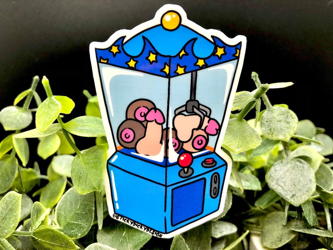 Junk Plushies Claw Machine Sticker - Etsy