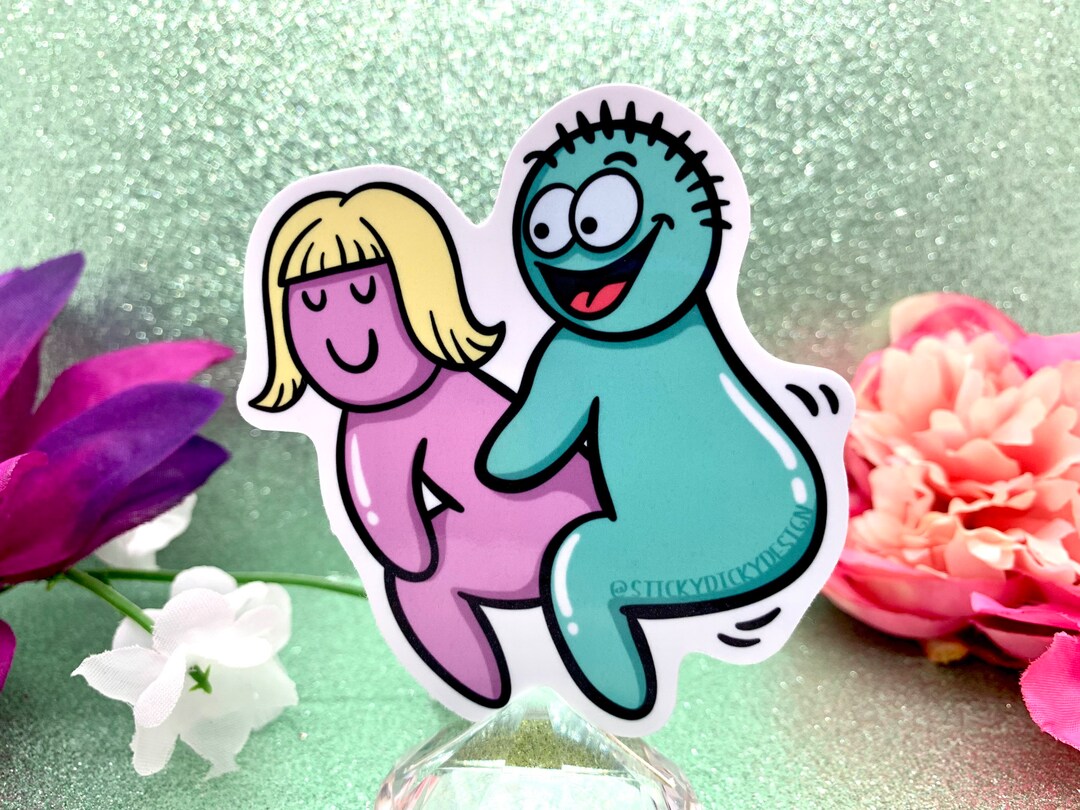 The Humpletons Humping Couple Sticker - Etsy