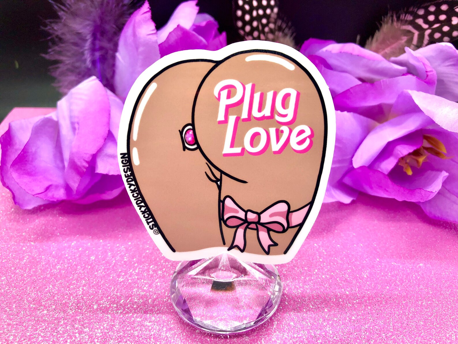 Plug Love Booty Stickers - Etsy