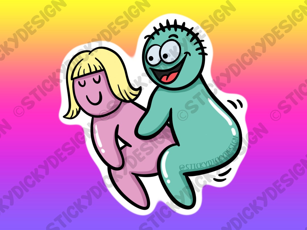 The Humpletons Humping Couple Sticker Novelty Gifts Naughty - Etsy