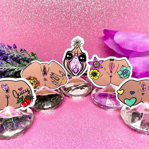 Vulva Sticker - Etsy