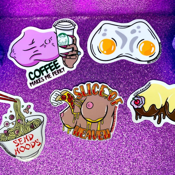 Boob Sticker - Etsy