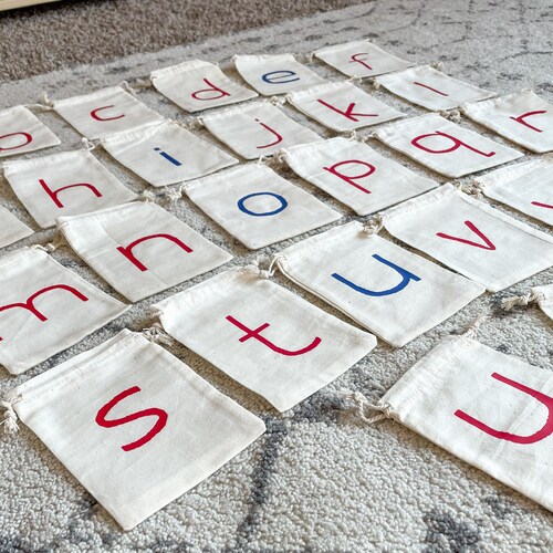 Montessori Sounds Bags Language Object Bags-homeschool | Etsy