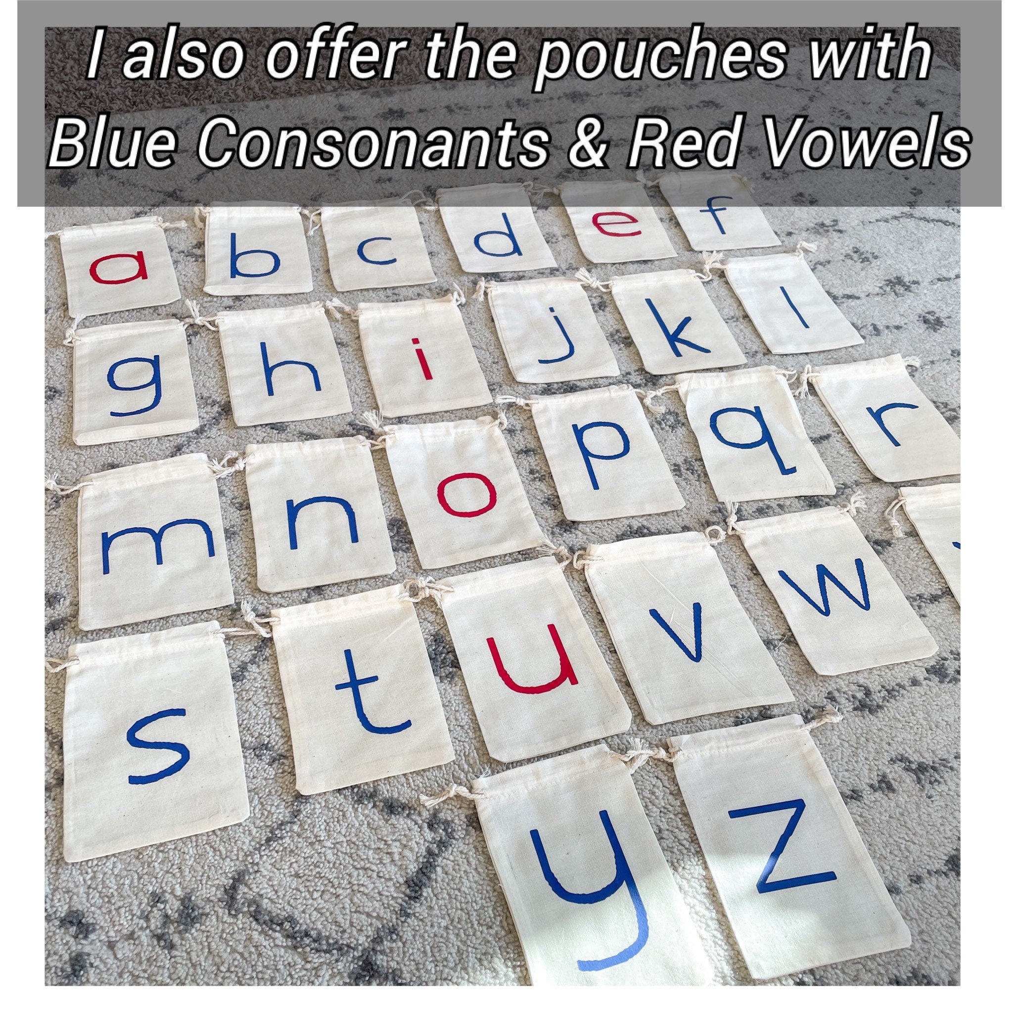 Montessori Sounds Bags Language Object Bags-homeschool - Etsy