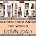 Children From Around the World - Montessori - Continent Bags- Continent ...