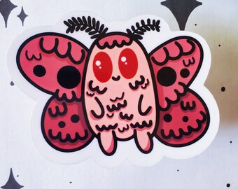 Chibi Mothman Decal - Etsy