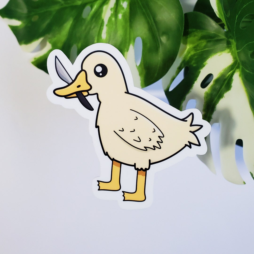 Do Not Duck With Me Cute Duck Sticker - Etsy