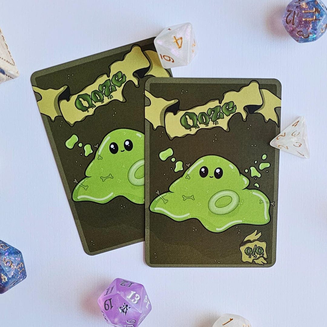 Ooze Token Set | MTG Token | Cute Magic the Gathering Token | Commander ...