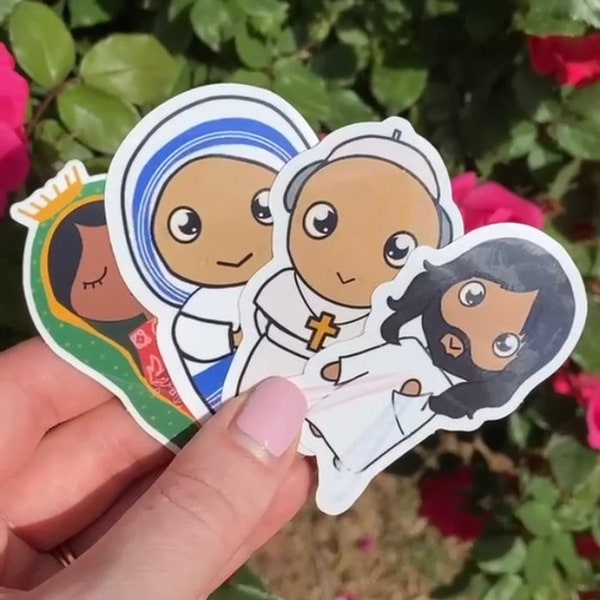 Catholic Stickers - Etsy