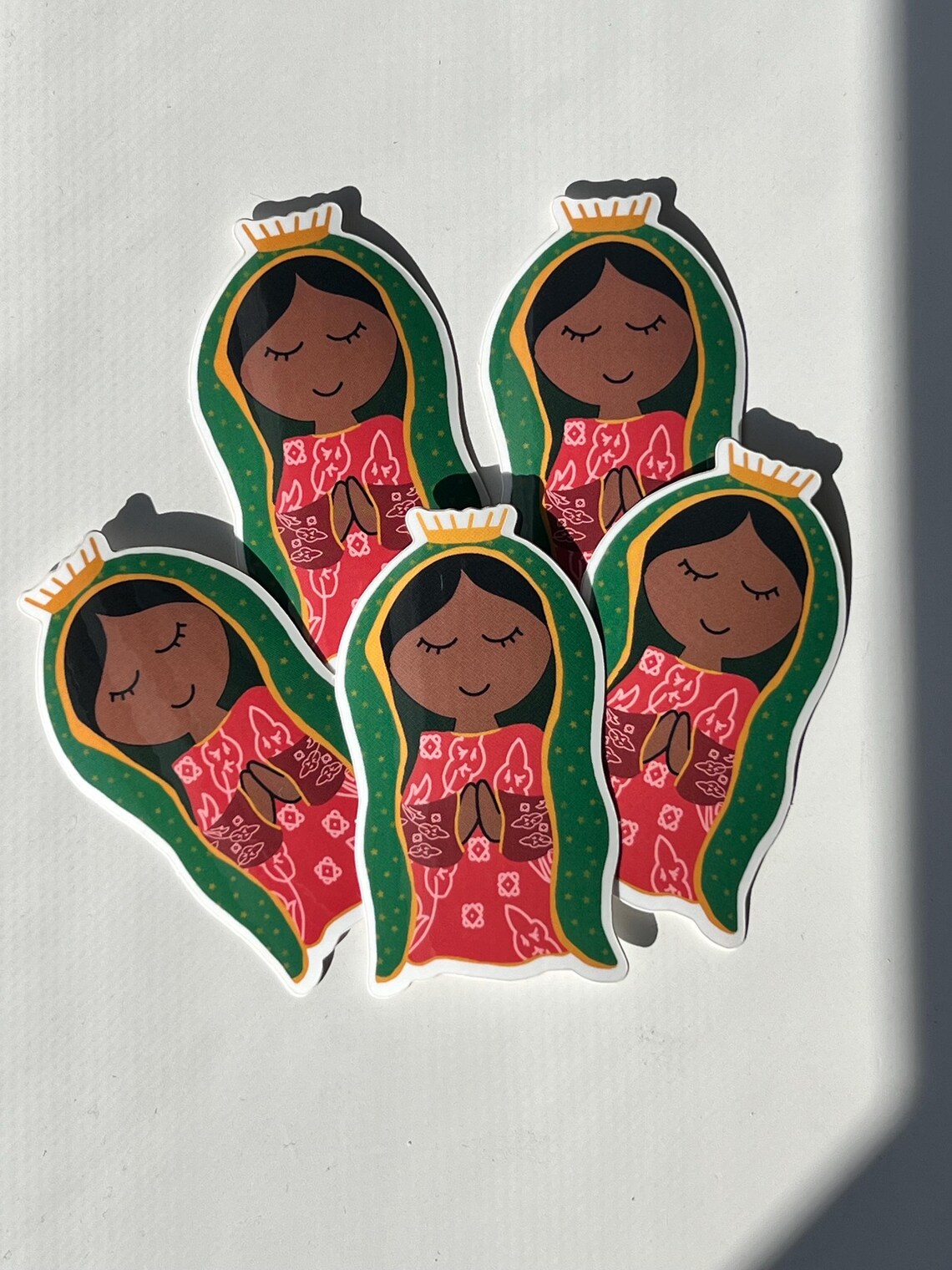 Catholic Sticker, Our Lady of Guadalupe Sticker, Chibi Sticker, Mary ...