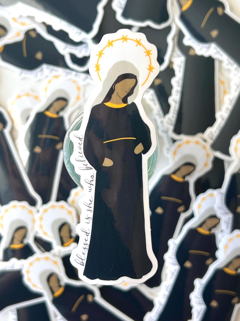 Catholic Sticker, Mary Sticker, Mother Mary Sticker, Mama Mary Sticker ...
