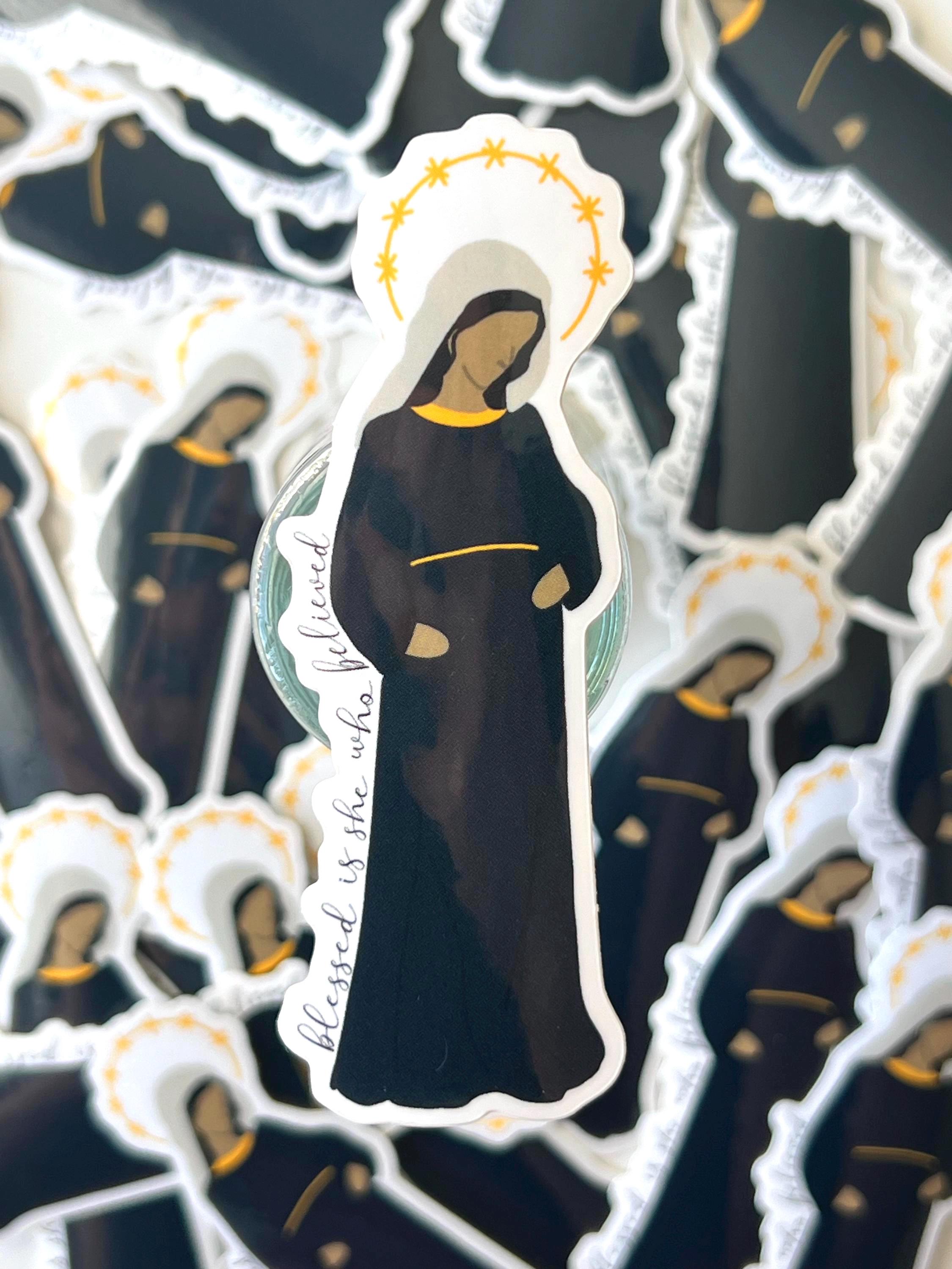 Catholic Sticker, Mary Sticker, Mother Mary Sticker, Mama Mary Sticker ...