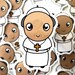 Catholic Sticker, Pope Francis Sticker, Chibi Sticker, Catholic Chibi ...