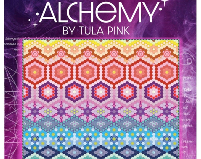 PREORDER Tula Pink's Alchemy EPP Quilt Pattern and Pieces, 2 Options ...