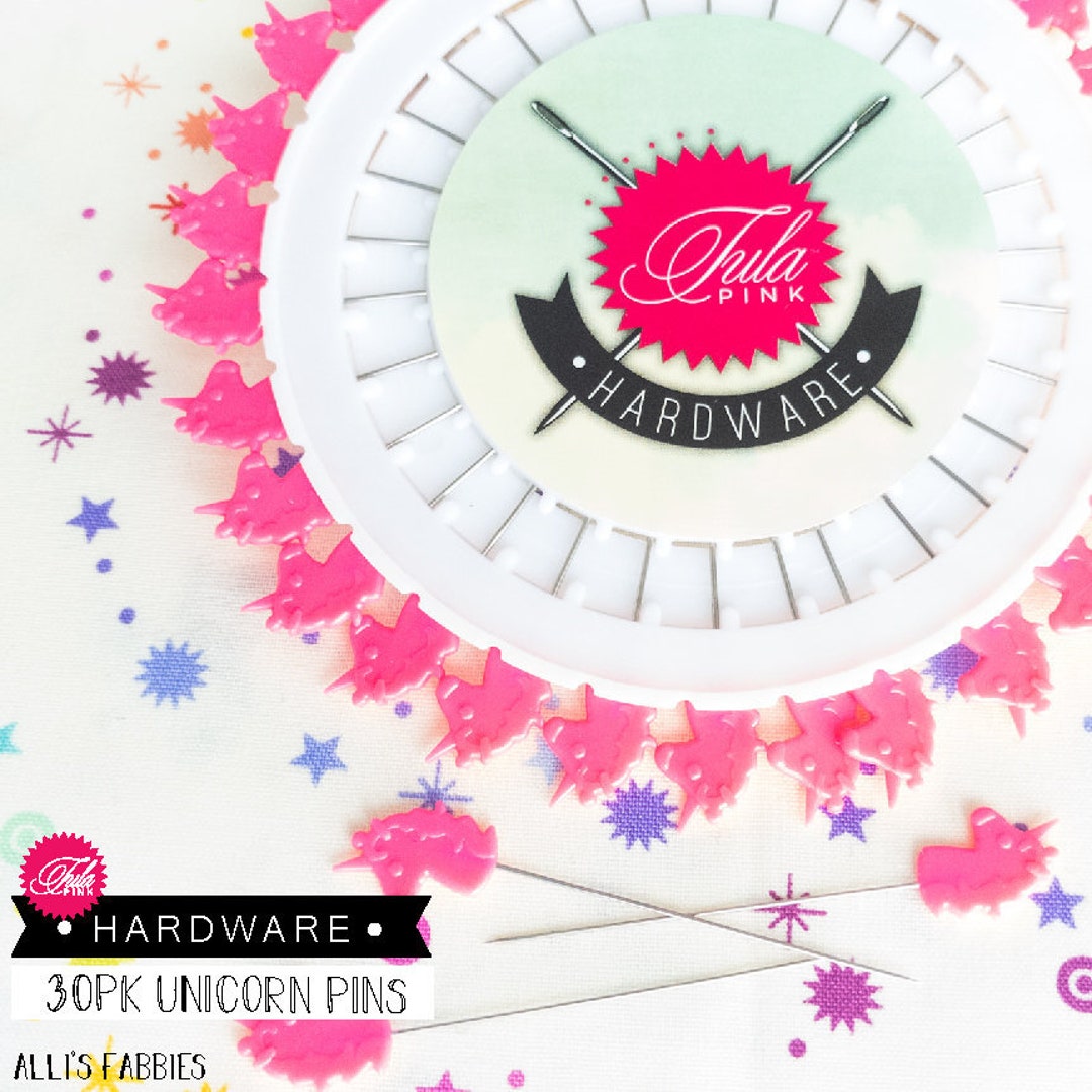 Tula Pink Unicorn Pins Pack of 30, 2 Long - Etsy