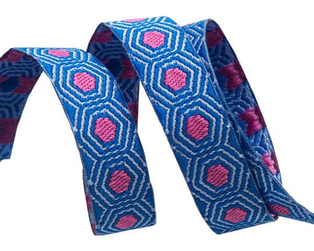 Tula Pink Slow and Steady Tortoise Hexy Dots Ribbon- Raspberry 3/8" - Etsy