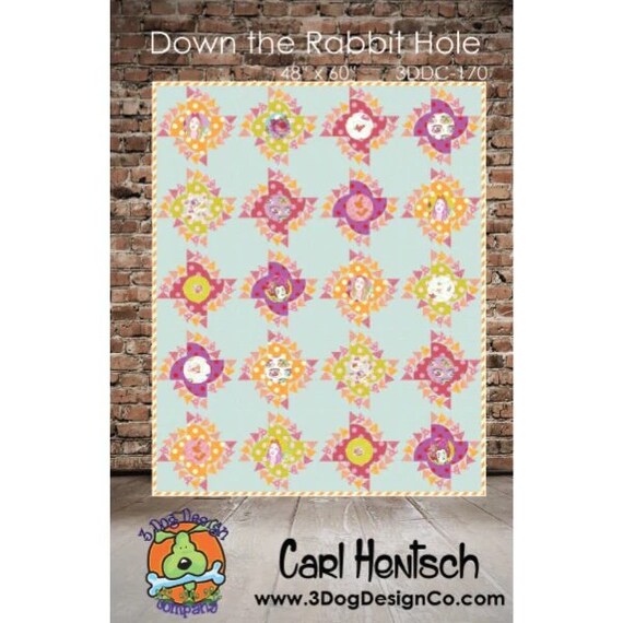 Tula Pink's Down the Rabbit Hole EPP Acrylic Templates - Etsy