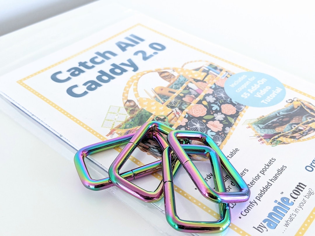 Byannie Catch All Caddy 2.0 Pattern, With Optional Rainbow Hardware ...
