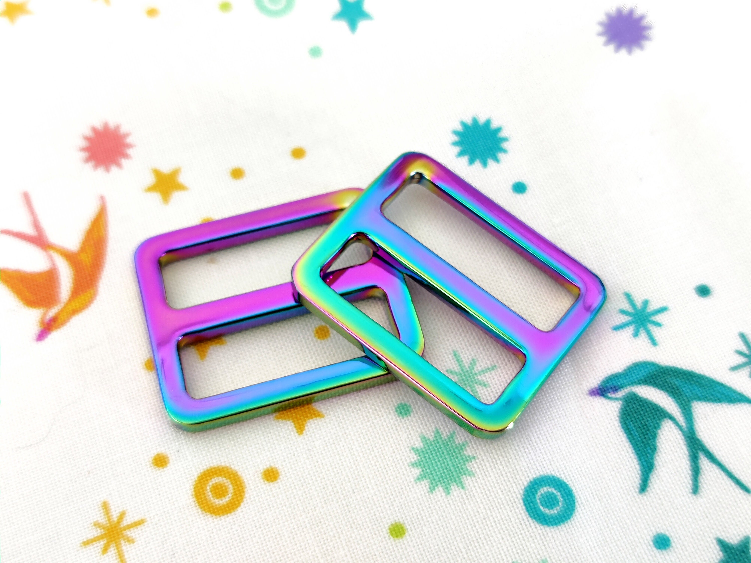 Rainbow Iridescent 1 Hardware Sets for Bags and Crafts - Etsy