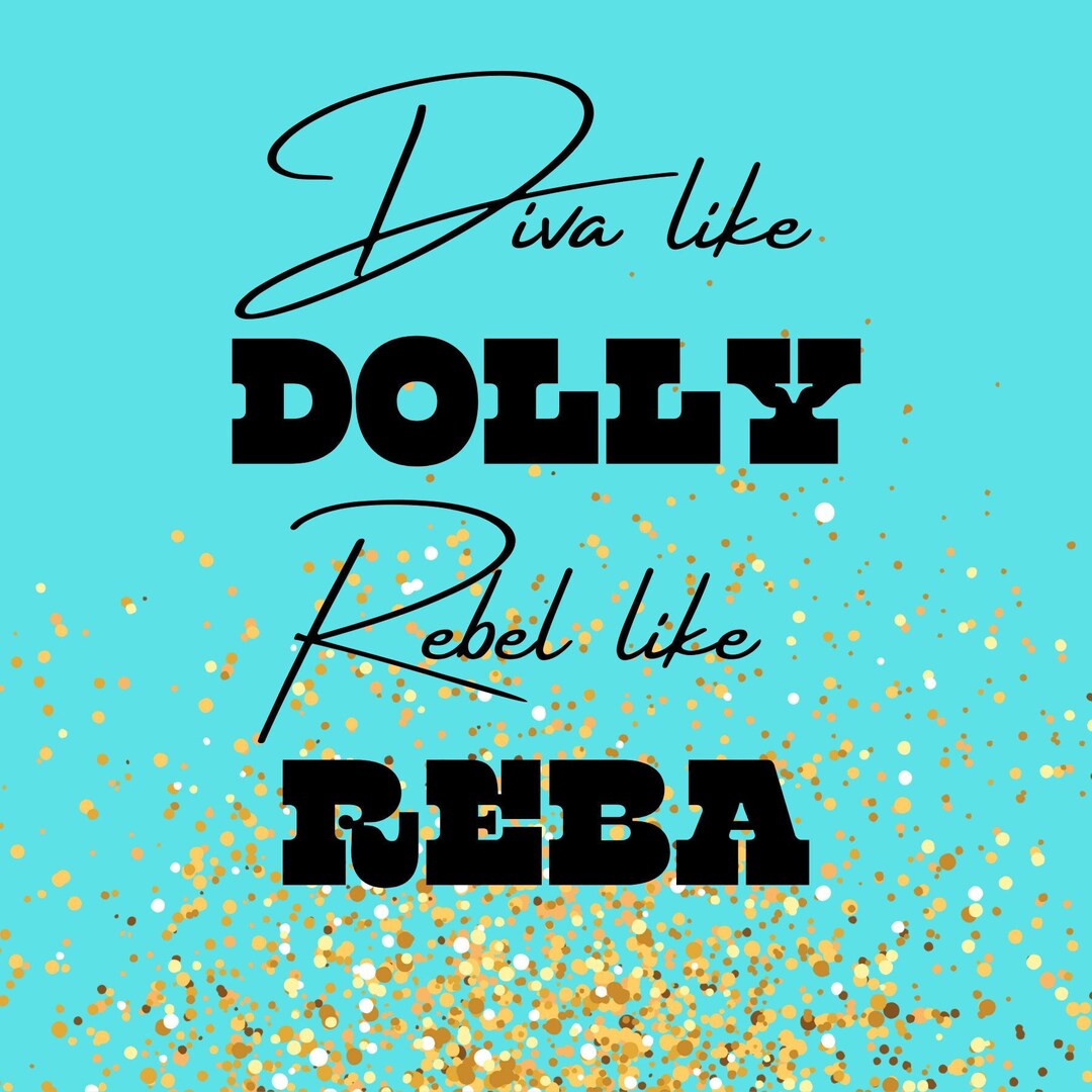 Dolly and Reba SVG Digital Download Stickers, Decals, Decor Western ...