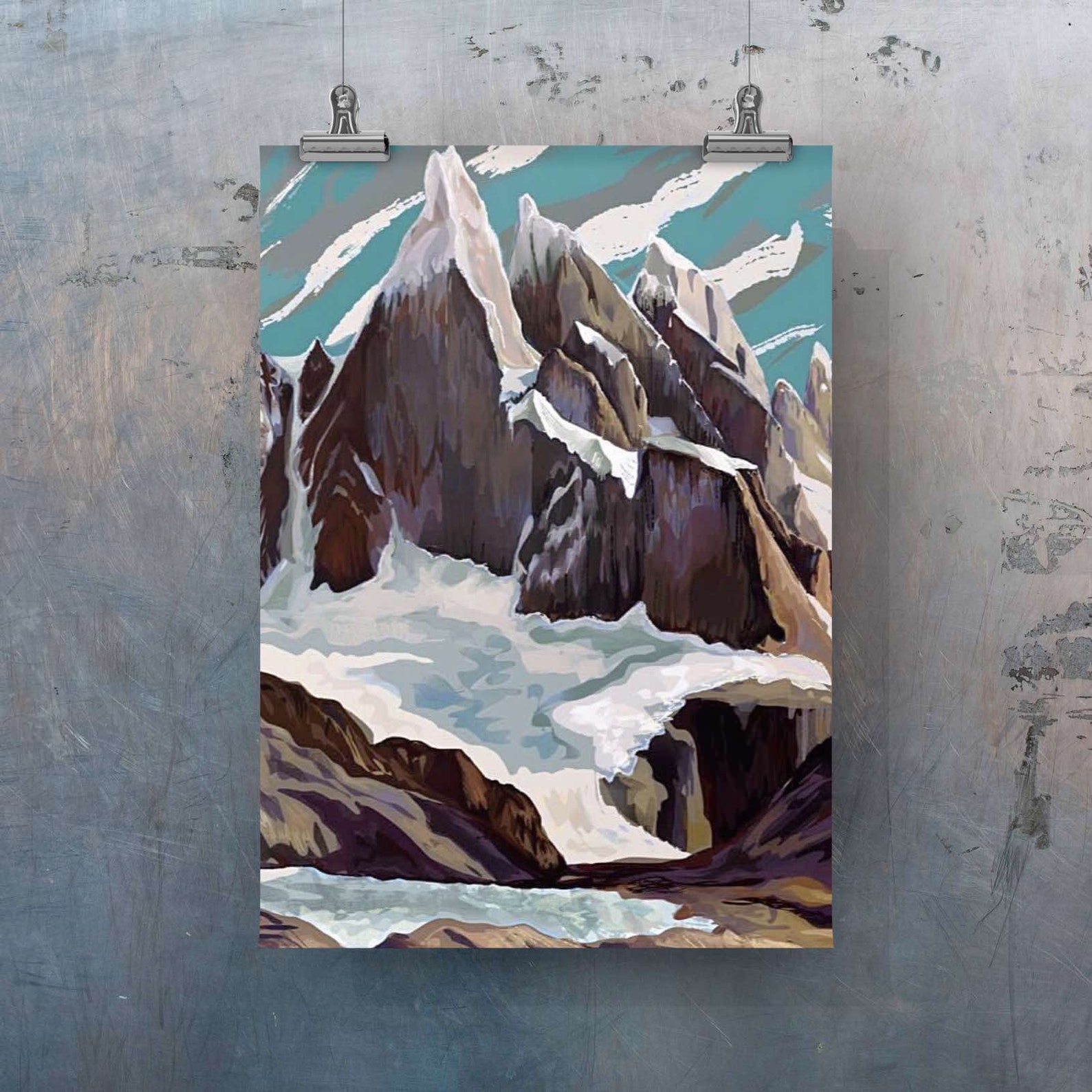 Patagonia, Patagonia Mountains, Patagonia Nature Wall Art, Mountains ...