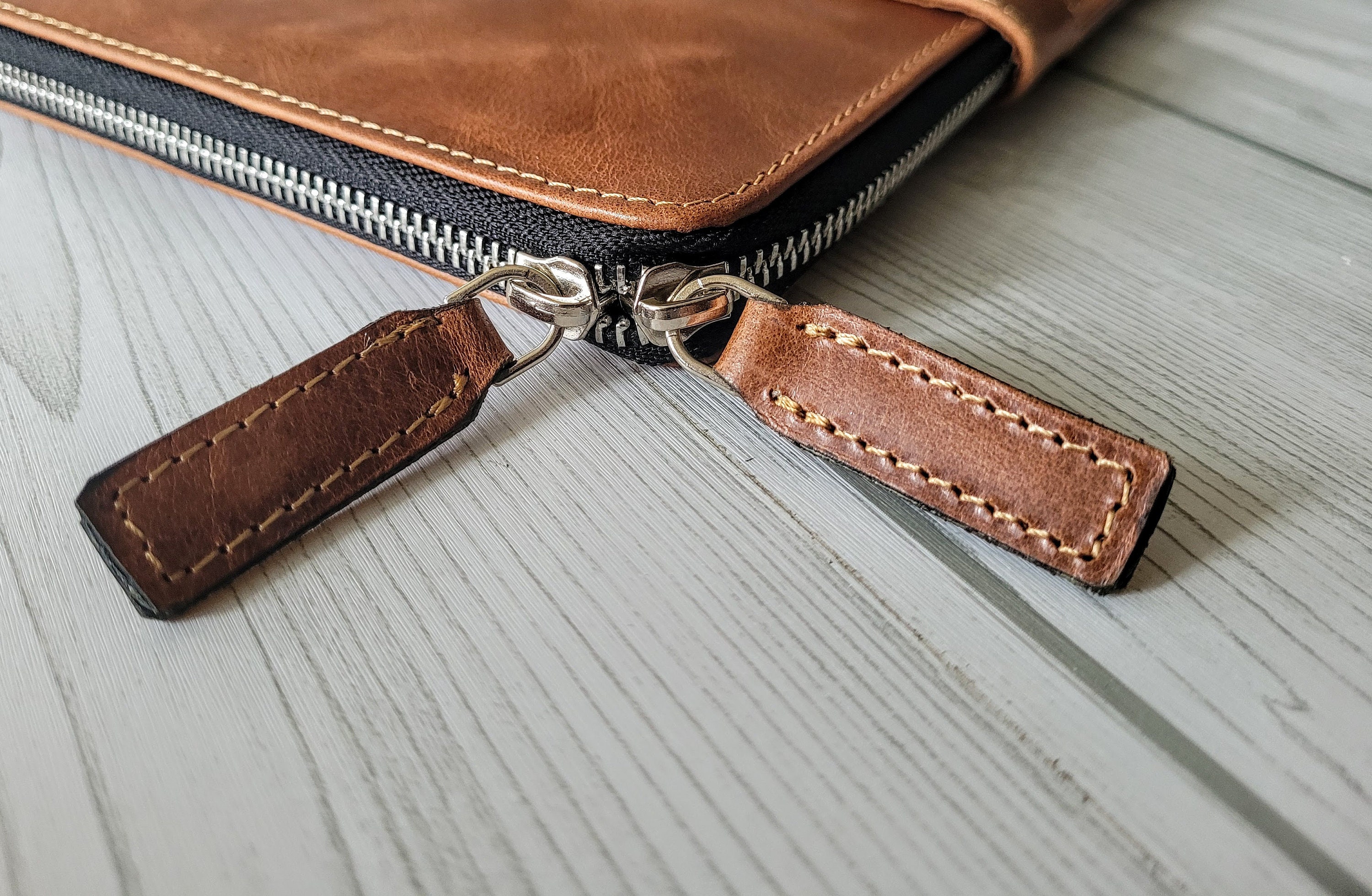 Leather Dell XPS 13 2 in 1 Leather Laptop Sleeve Case, Leather Dell XPS ...