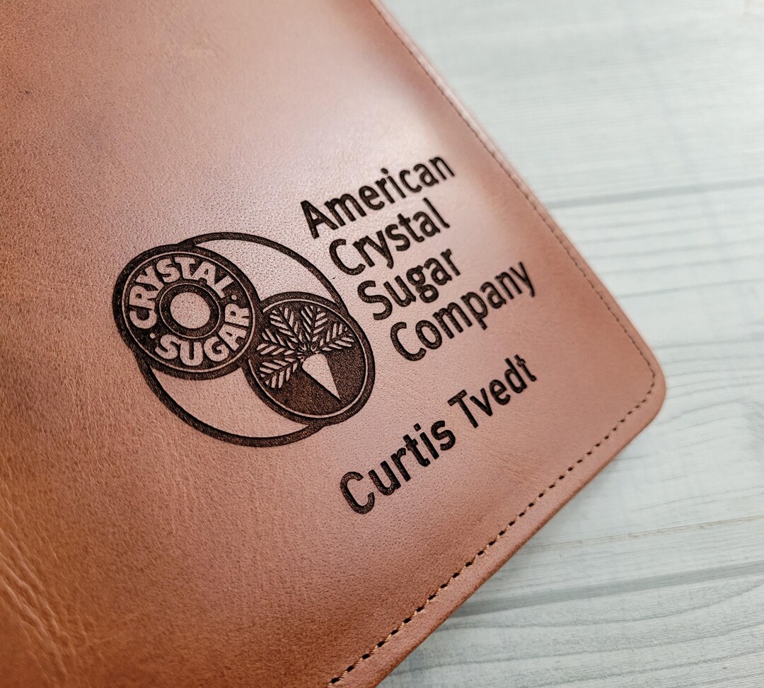 New Job Promotion Gift Personalized Leather Clipboard With A4 Notepad ...
