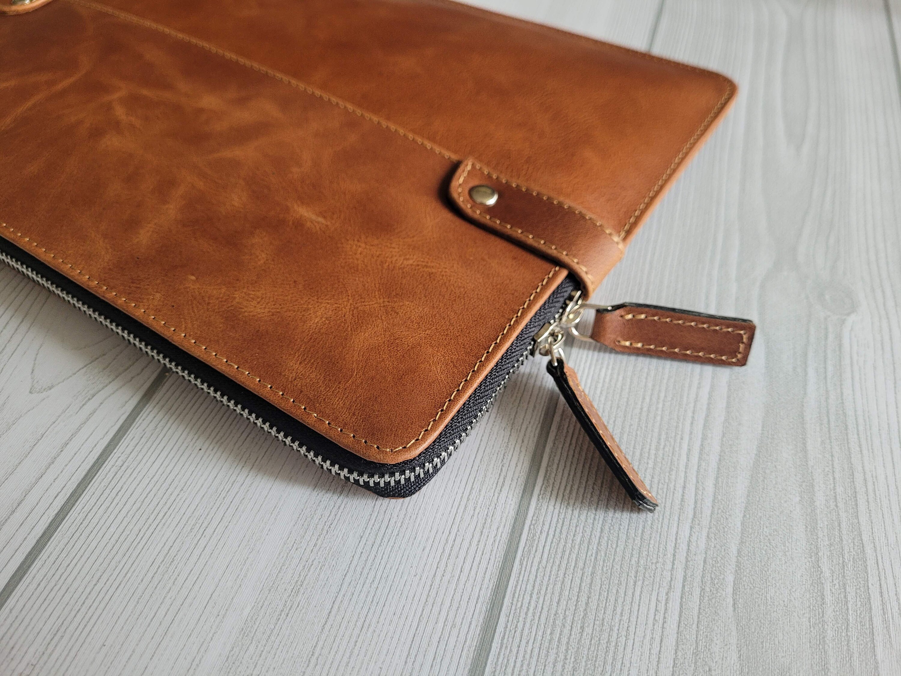 Leather Dell XPS 13 2 in 1 Leather Laptop Sleeve Case, Leather Dell XPS ...