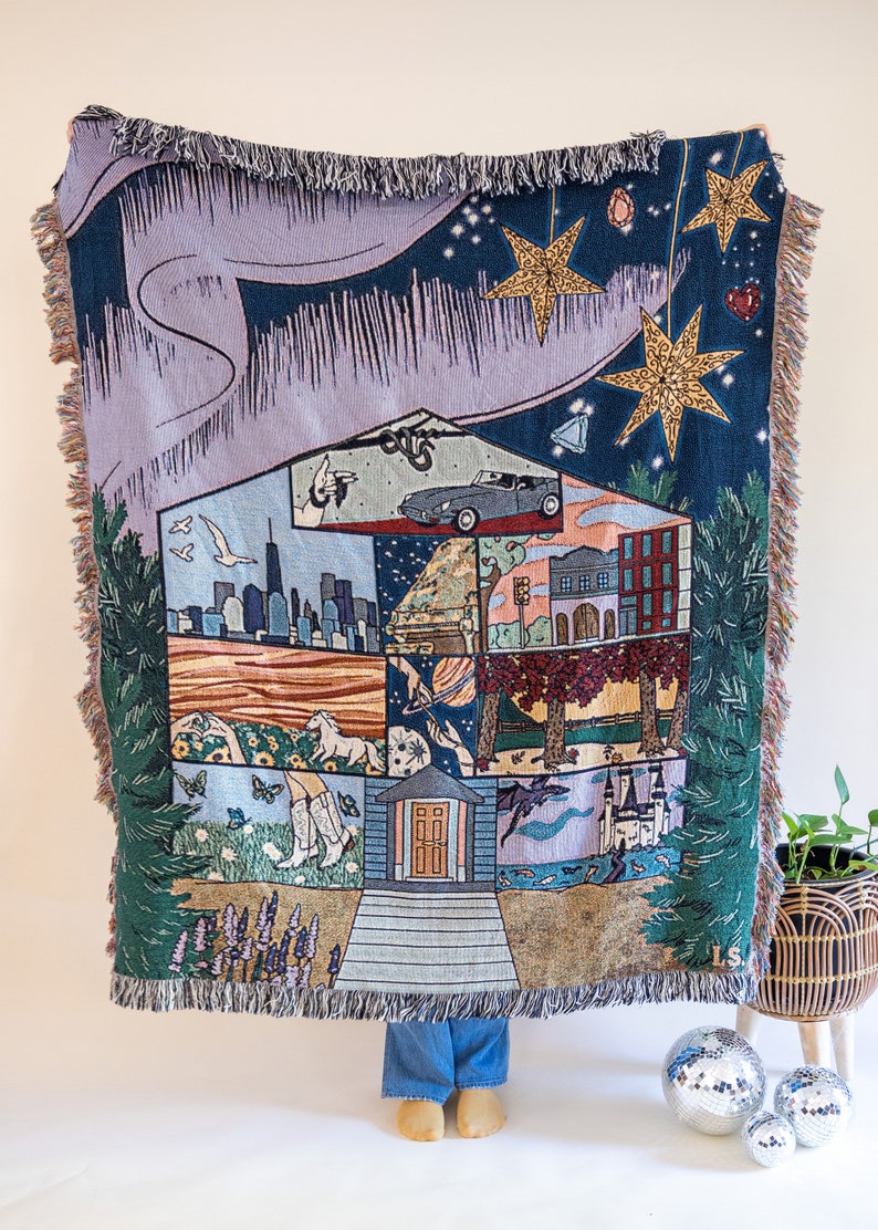 Eras House Blanket Fan Art Tapestry Blanket Inspired by Music - Etsy
