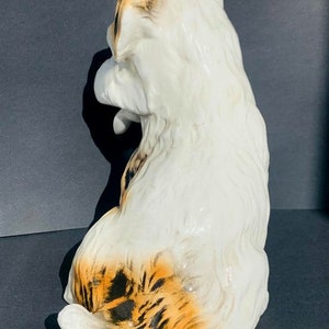 1940's Sitzendorf Germany Antique Porcelain Statue Figure Dog Terrier ...