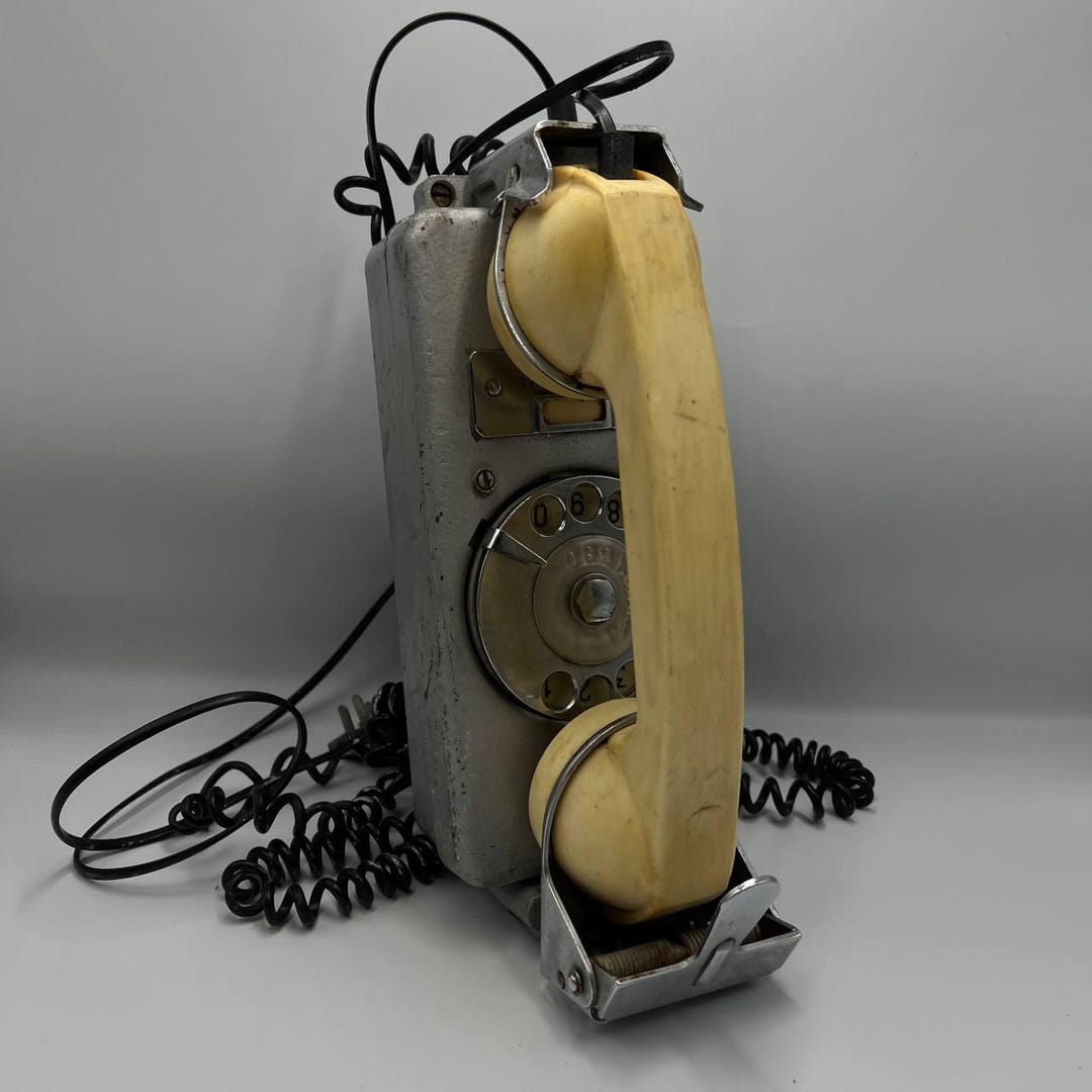 1983 Huge Military Naval Ship Phone Vintage Wall Telephone Glow in Dark ...