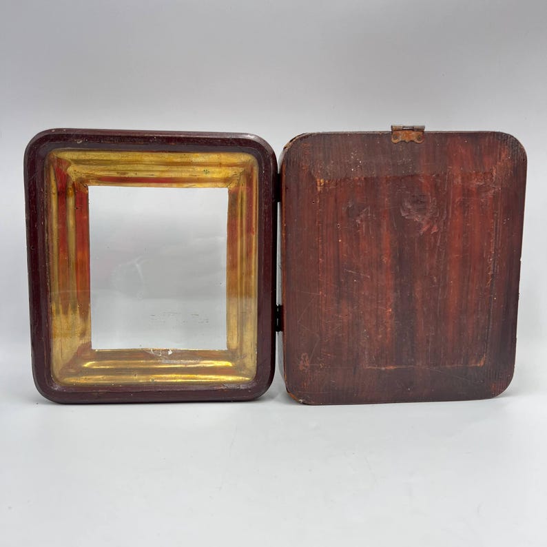 Vintage Orthodox Icon Jesus Christ Pantocrator in Gilded Brass Kiot - Etsy