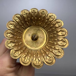 Vintage Brass Altar Table Lampada Lamp for Icon Christian Church Candle ...