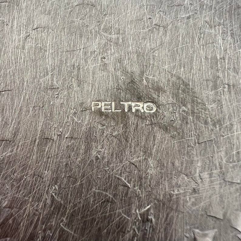 Vintage Pewter Trinket Box • Italian Peltro Putti • Collectible Figure ...
